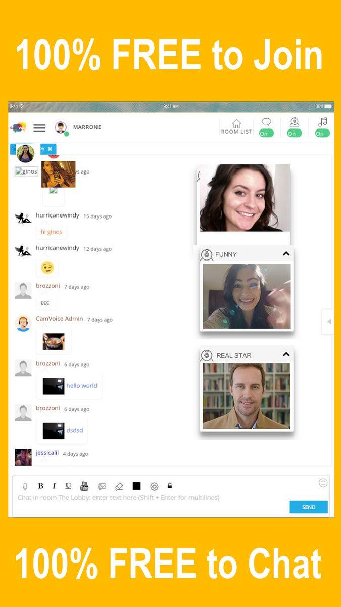 CamVoice Free Live Video Chat Rooms - Overview | Alternative.to