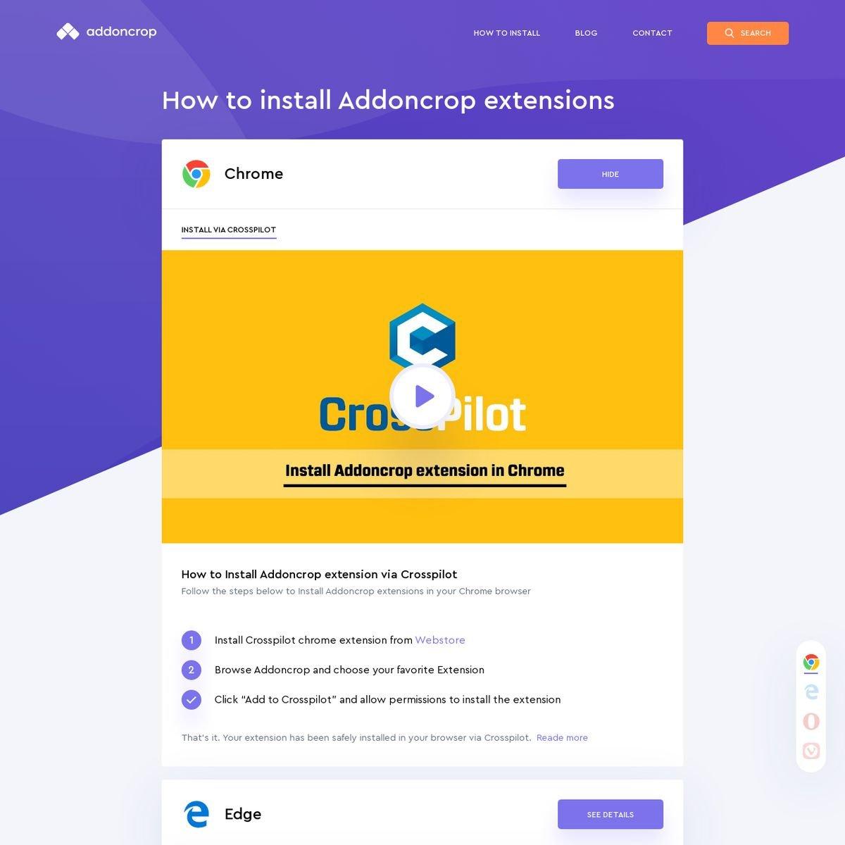 Addoncrop - Overview | Alternative.to