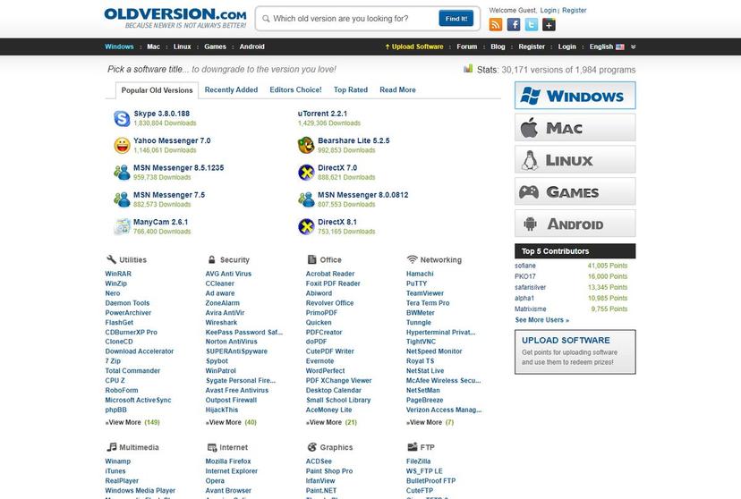 OldVersion - Overview | Alternative.to